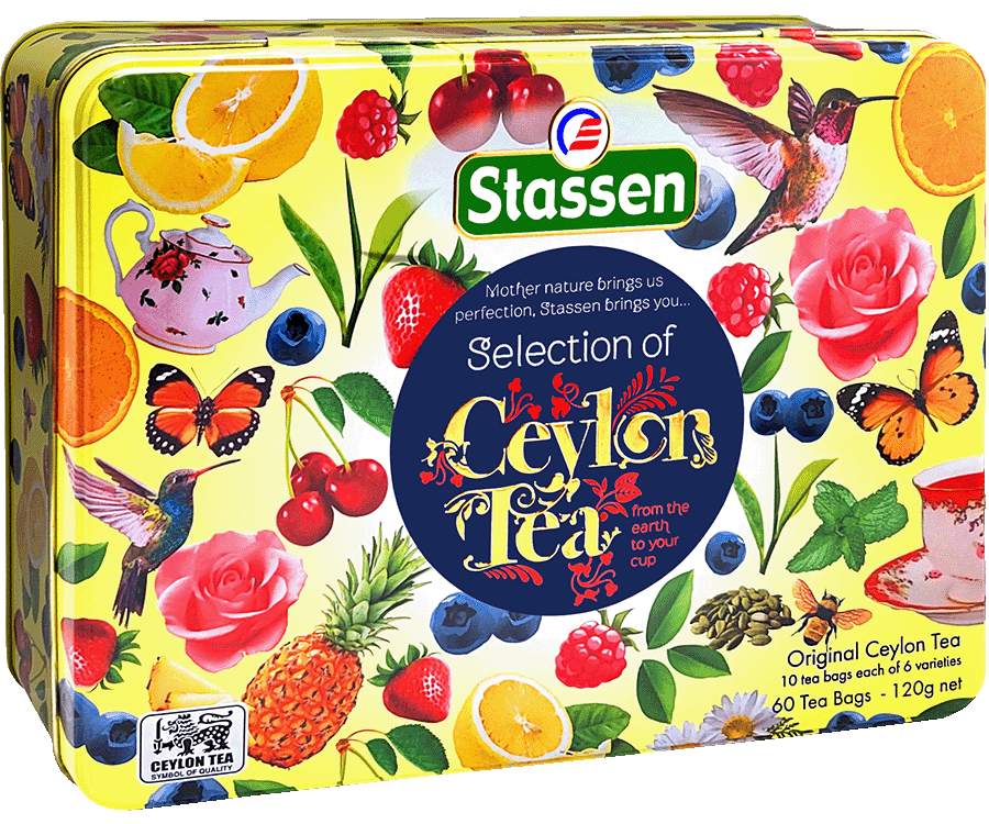 Stassen Selection of Ceylon Tea w puszce - 60 x 2 g – Stassen Tea